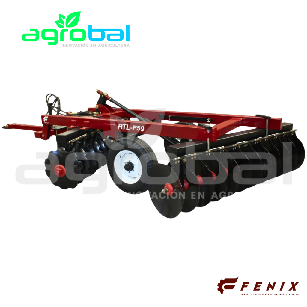 Rastra Agricola De Tiron De 20 Discos - Fenix - Agrobal